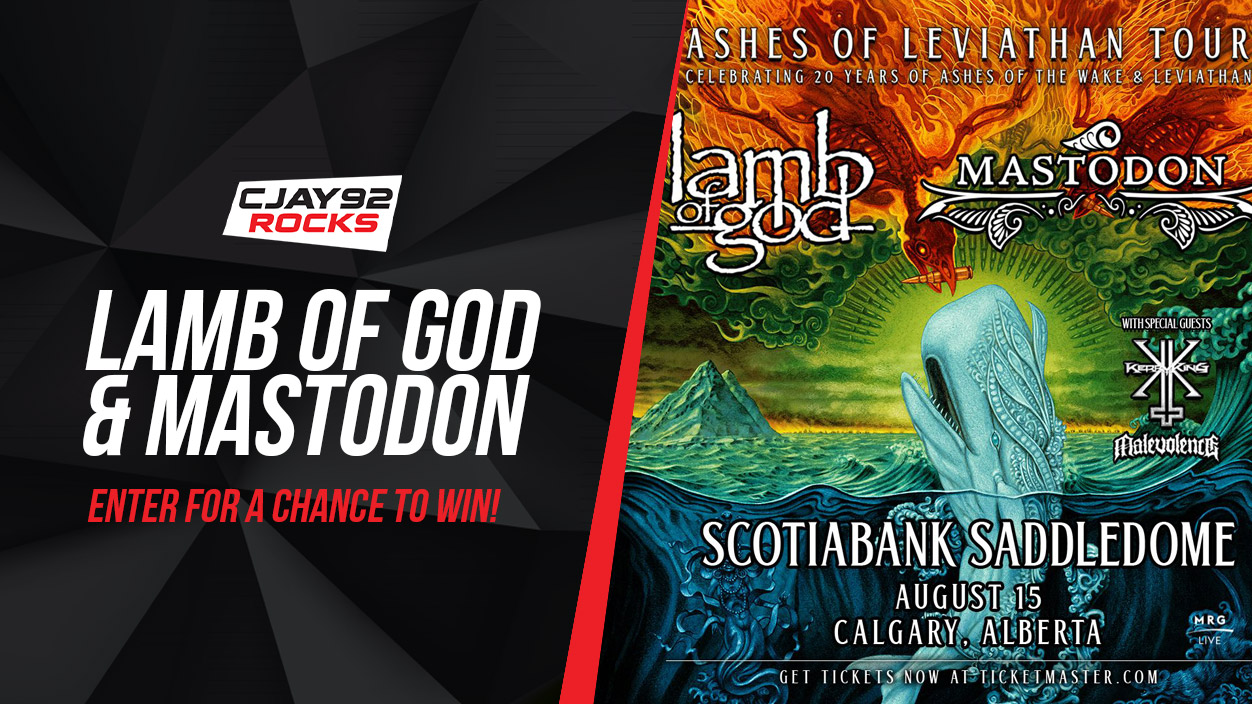 Lamb of God & Mastodon - CJAY 92